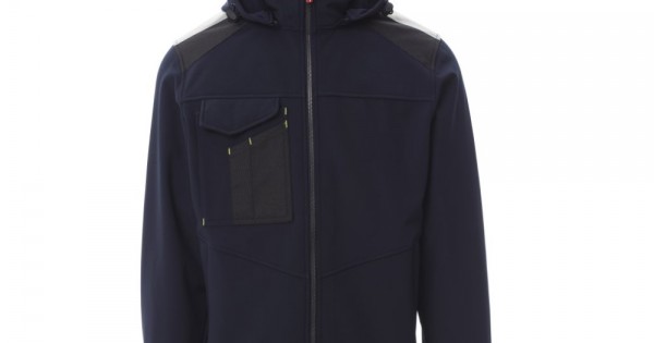 Αδιάβροχο αντιανεμικό μπουφάν Softshell PERFORMER 2.0 Payper Navy |Pegasosafety.gr